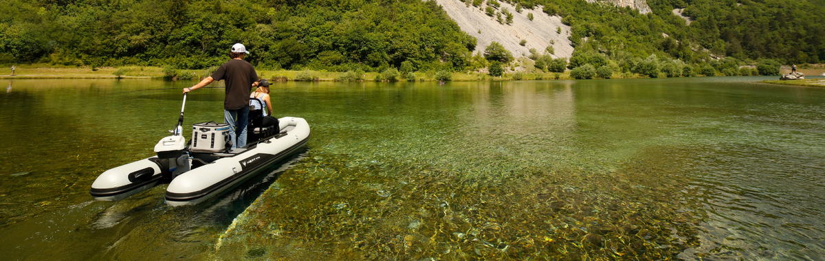 Neptvn Pro 400: World's Smartest Inflatable Fishing Boat — Eco Fishing Shop