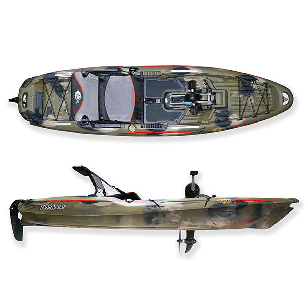 3 Waters Big Fish 105 Pedal Drive Fishing Kayak — Eco Fishing Shop