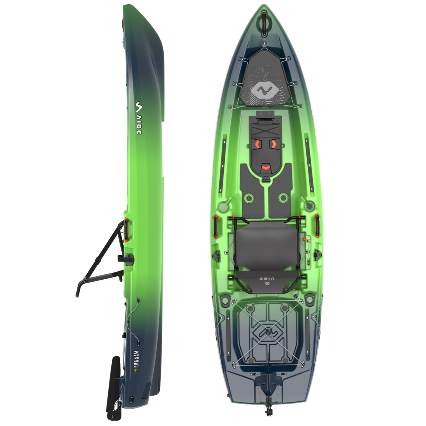 Vibe Kayaks Makana 100 Pedal Fishing Kayak — Eco Fishing Shop