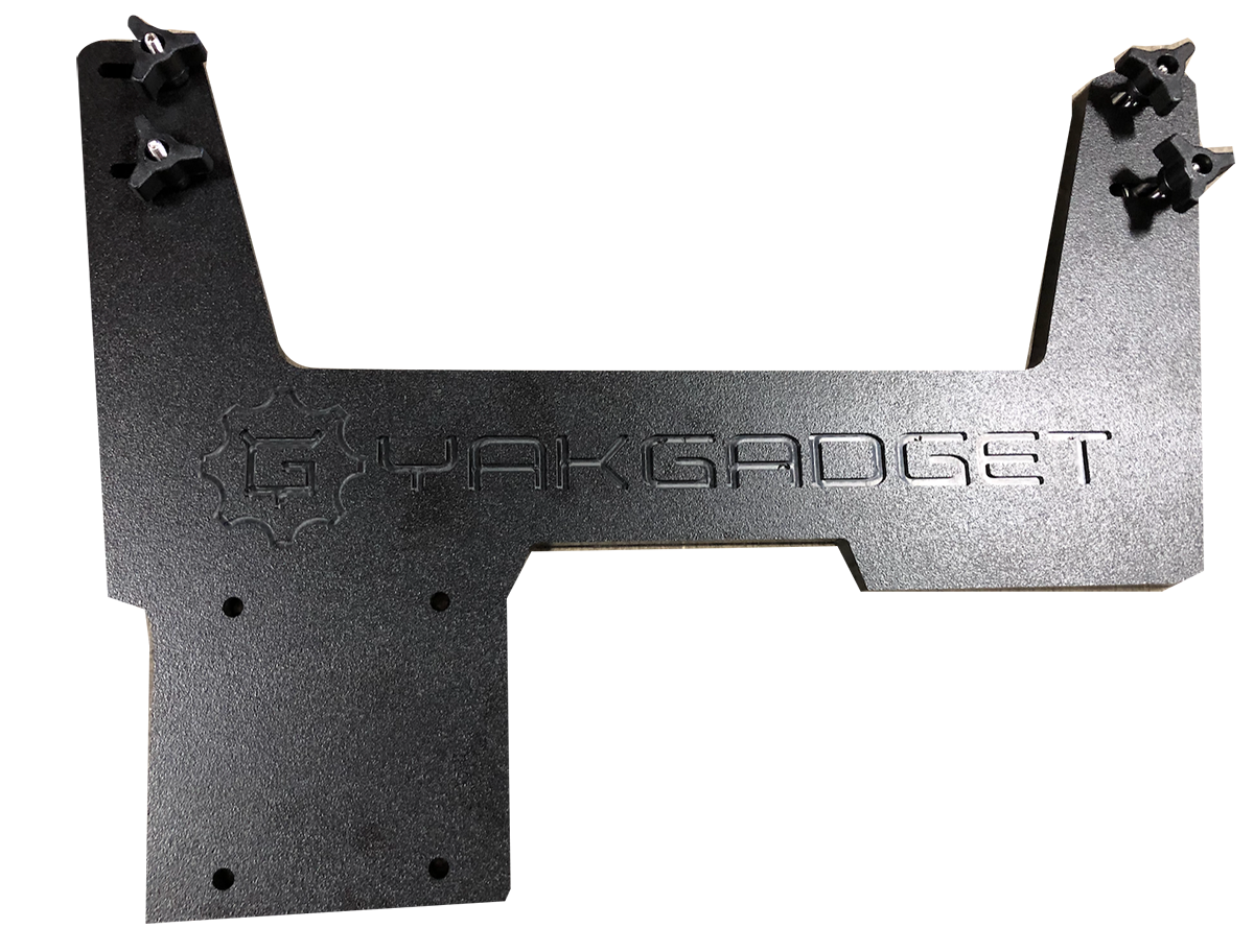 YakGadget QuickStop™ Y-Plate Power Pole Mount — Eco Fishing Shop