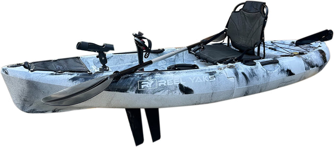 ReelYaks Raptor 9.5ft Modular Pedal Fishing Kayak — Eco Fishing Shop