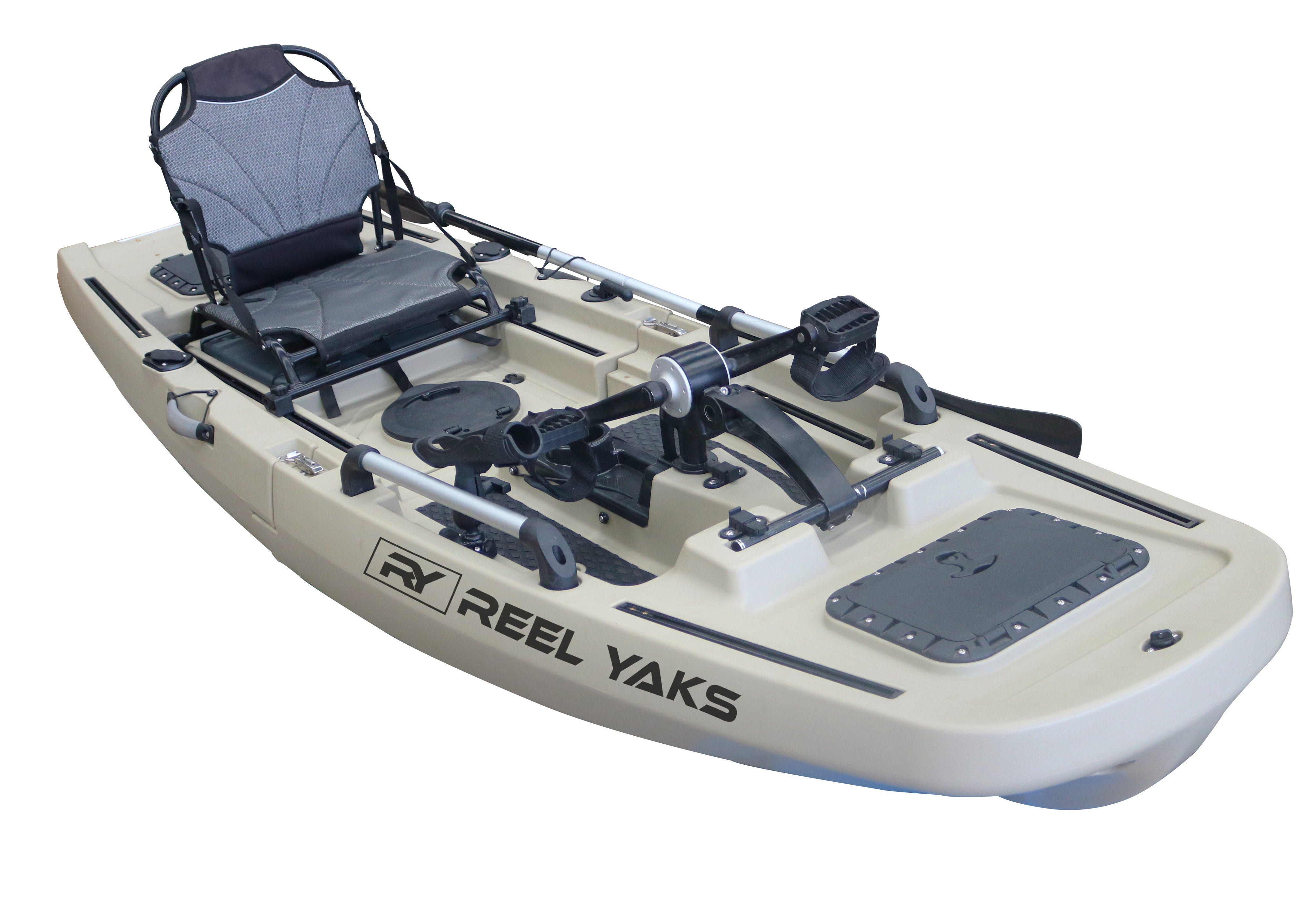 ReelYaks Rogue 9.8ft Modular Pedal Fishing Kayak — Eco Fishing Shop