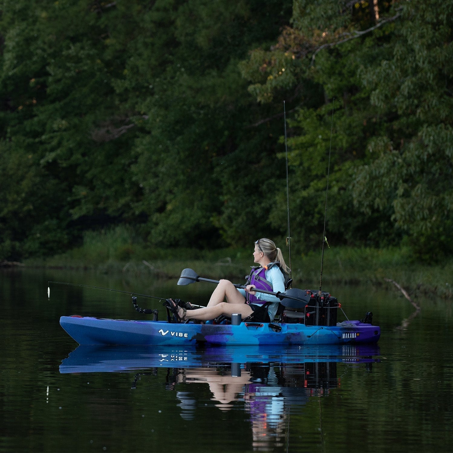 Vibe Kayaks Makana 100 Pedal Fishing Kayak — Eco Fishing Shop
