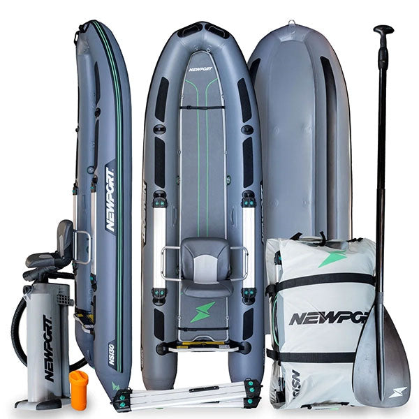 Newport NS130 Inflatable Skiff Complete Package — Eco Fishing Shop