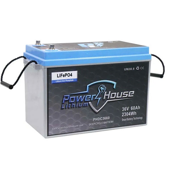 PowerHouse Lithium 36V 60Ah Deep Cycle Battery — Eco Fishing Shop
