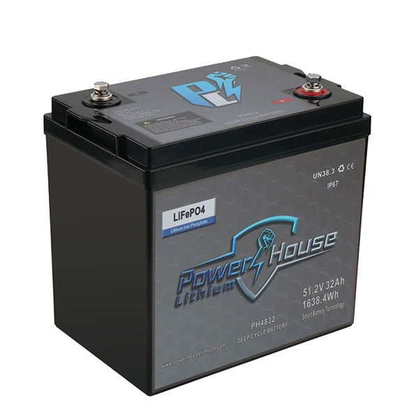 PowerHouse Lithium 48V 32Ah Deep Cycle Battery — Eco Fishing Shop
