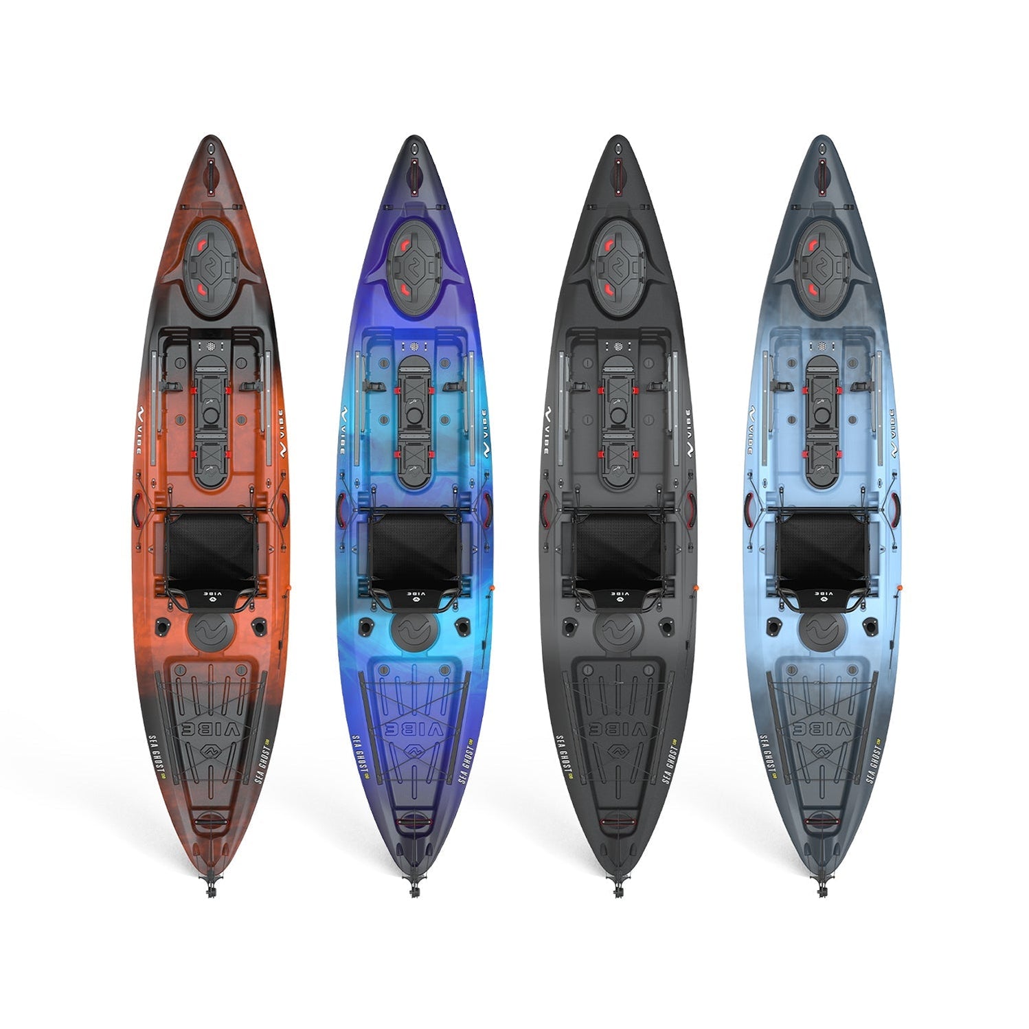 Vibe Kayaks Sea Ghost 130 Fishing Kayak — Eco Fishing Shop