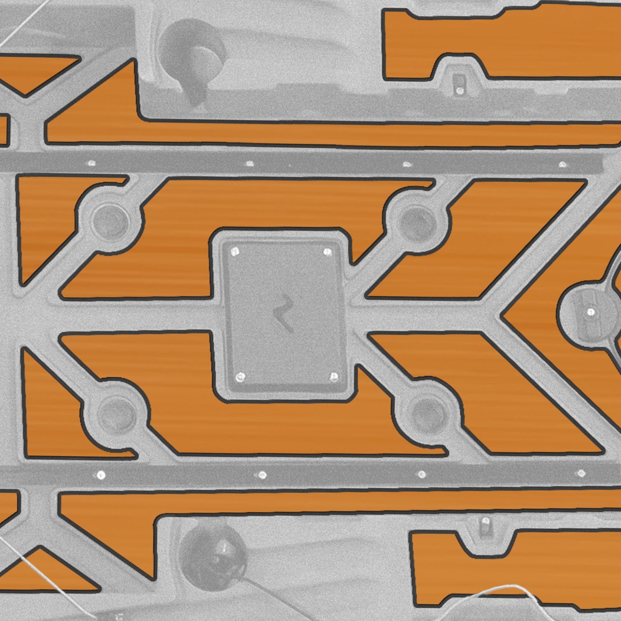 Vibe Kayaks Shearwater 125 Premium Deck Padding — Eco Fishing Shop