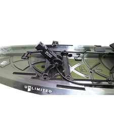 NuCanoe Unlimited + PIVOT Drive Fishing Kayak — Eco Fishing Shop