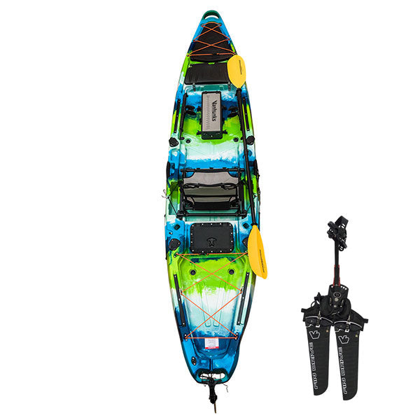 Vanhunks Zambezi 12.6" Fin Drive Fishing Kayak — Eco Fishing Shop